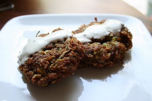 Summer Vegetable Latkes - stetted