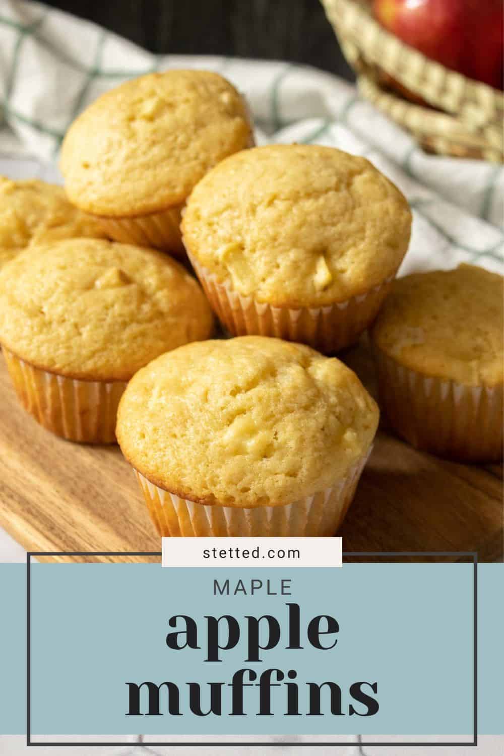 Maple Apple Muffins - stetted