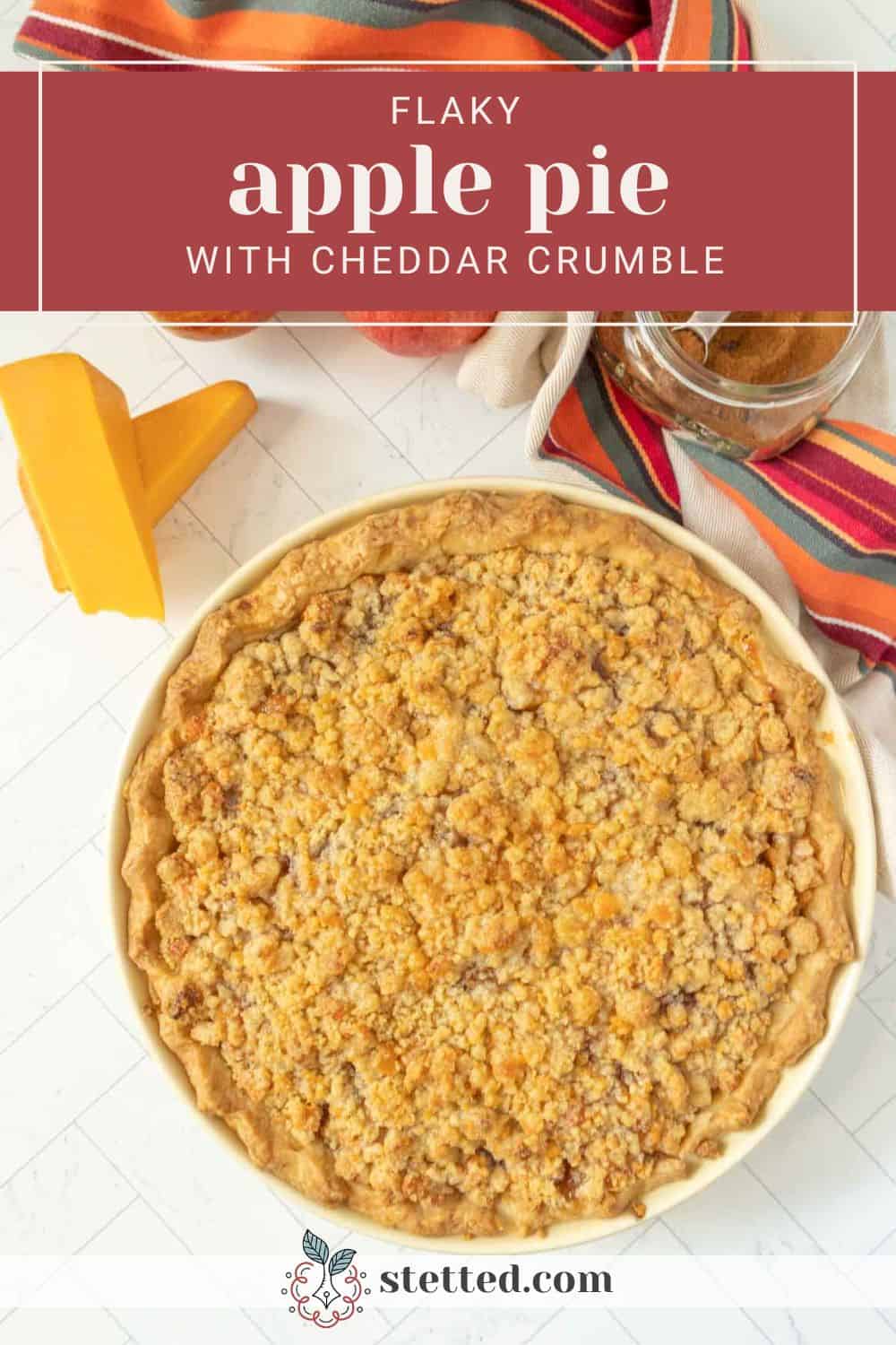 Apple Pie with Cheese - stetted