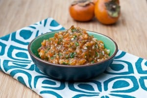 Persimmon Salsa - stetted