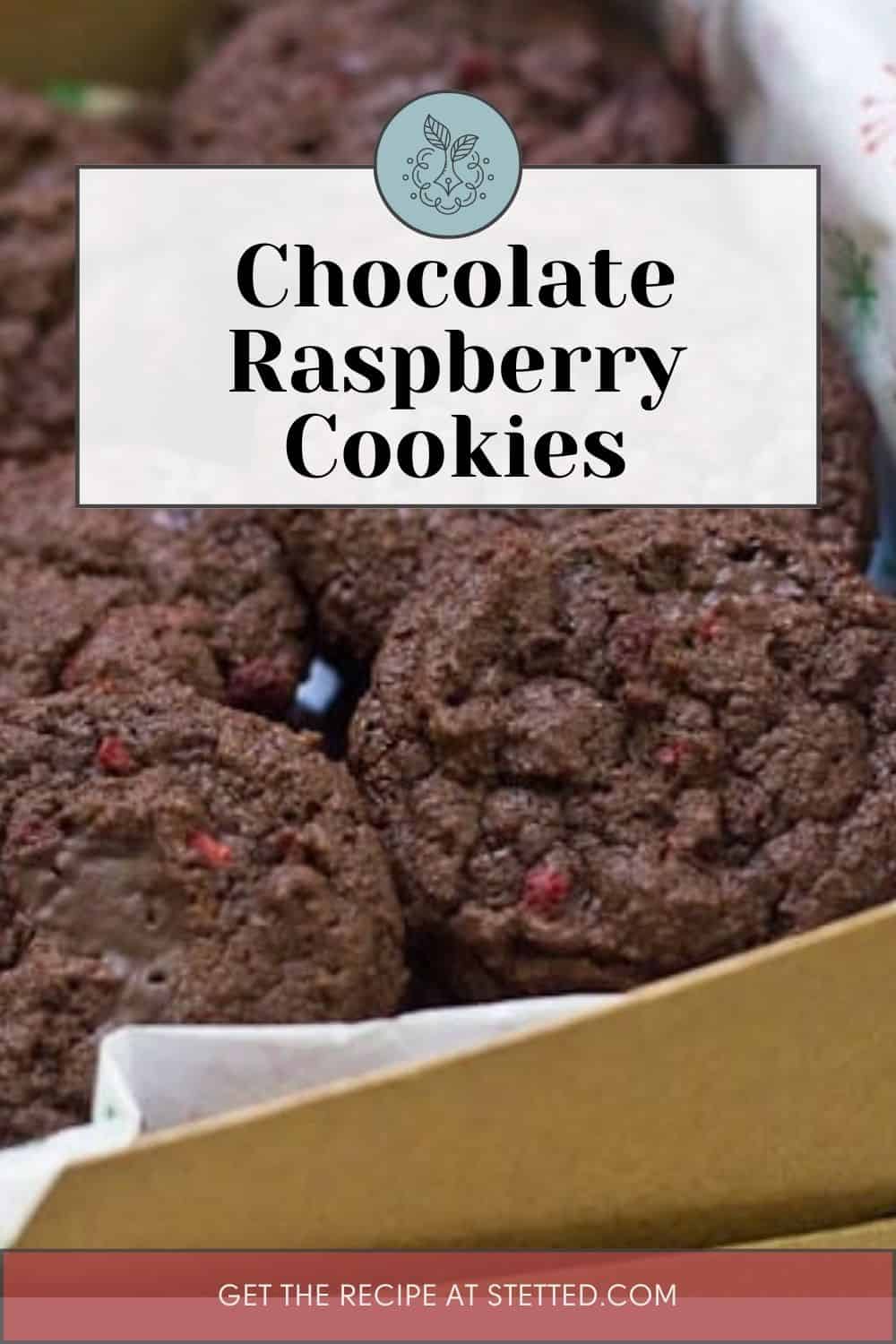 Super Chocolatey Raspberry Cookies