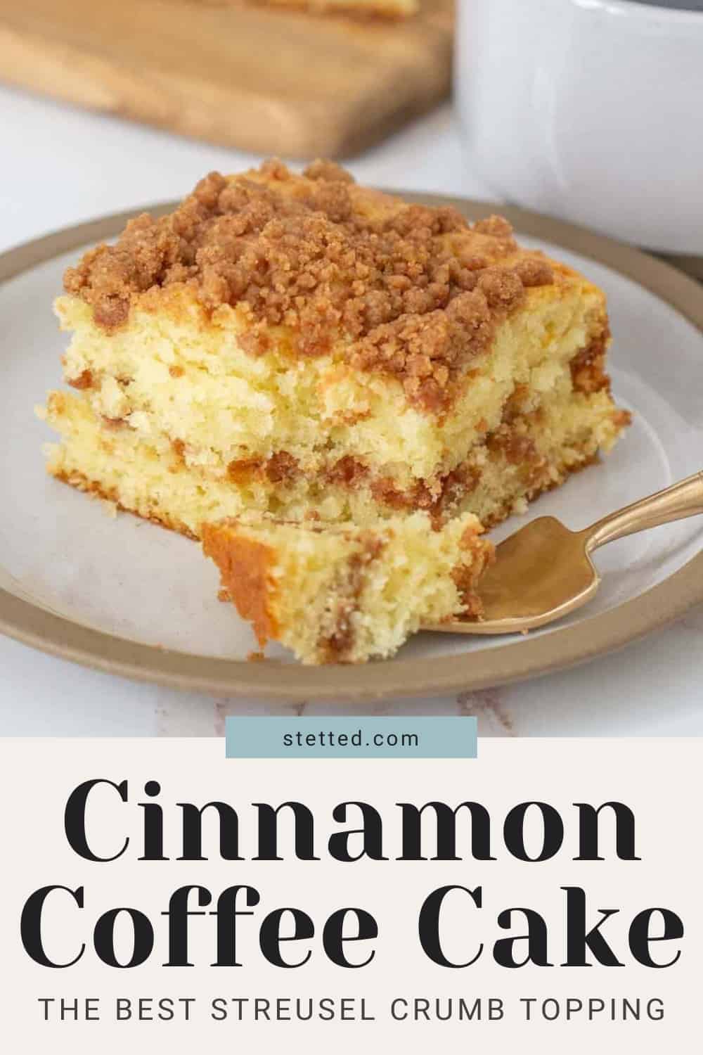 Cinnamon Coffee Cake - stetted