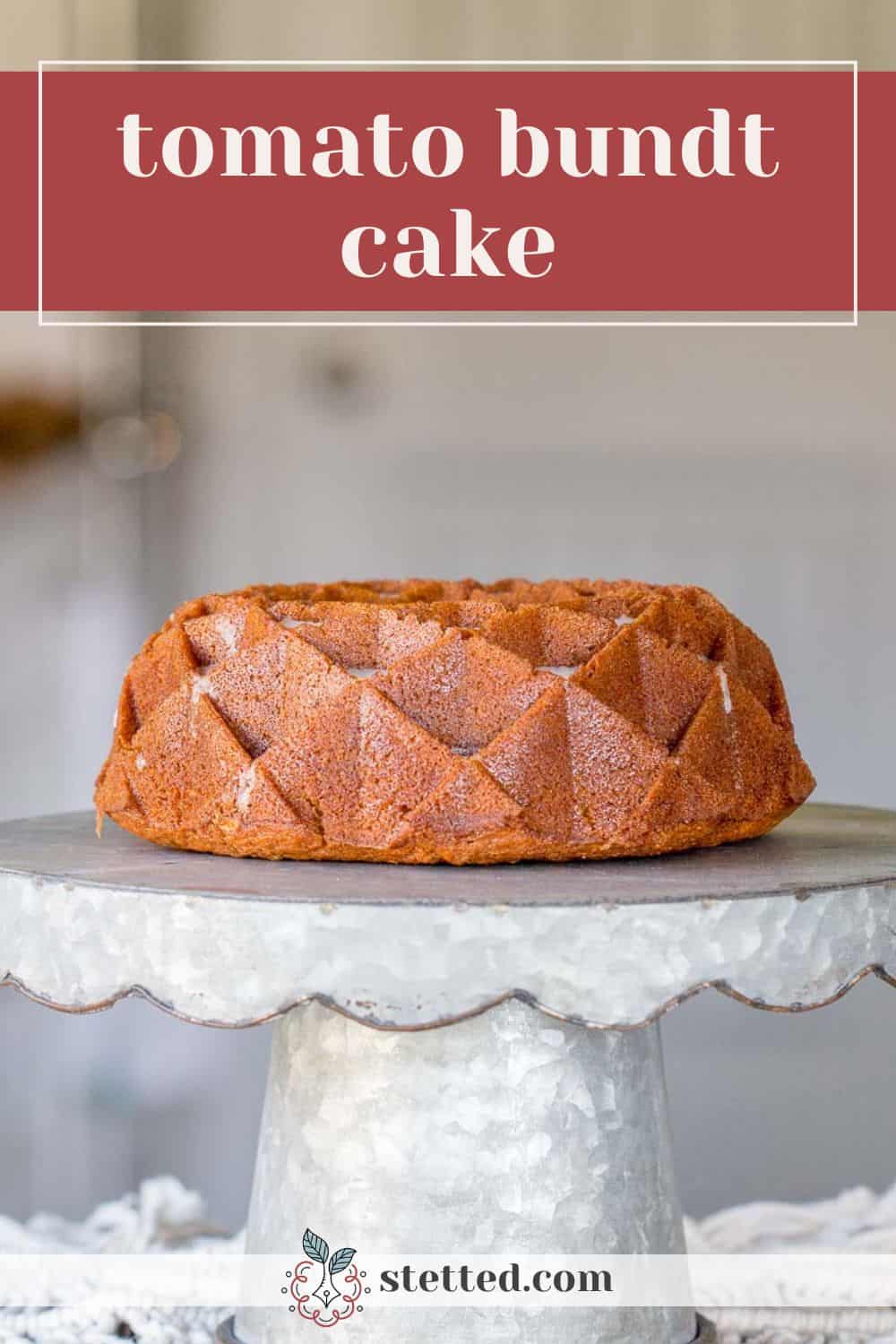 Tomato Cake - stetted
