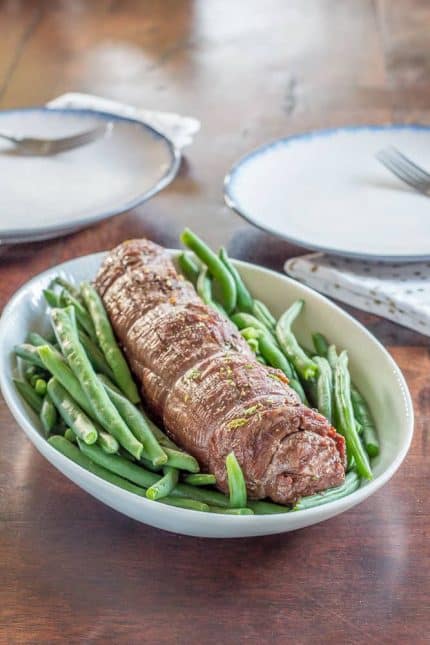 Easy Steak Roulade - stetted