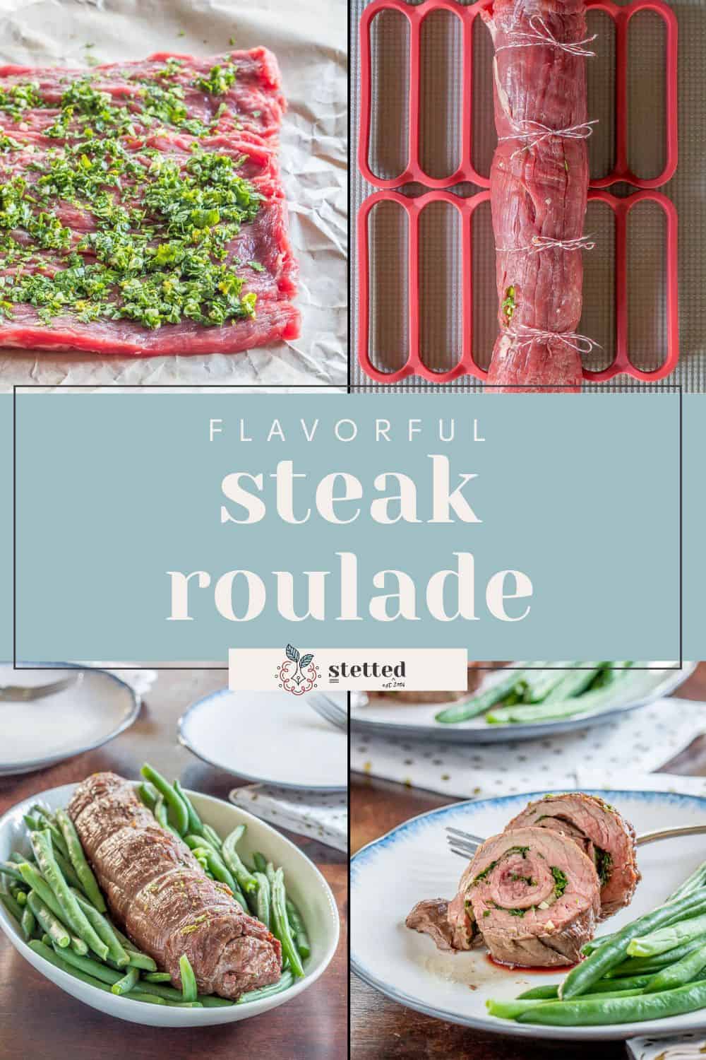 Easy Steak Roulade - stetted