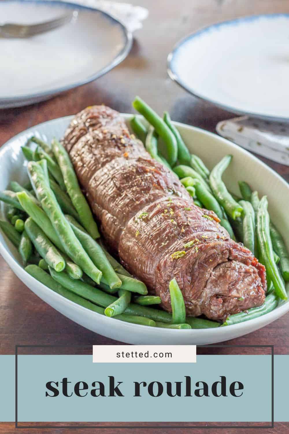 Easy Steak Roulade - stetted