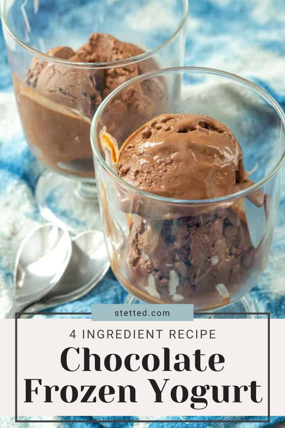 Chocolate Frozen Yogurt - stetted