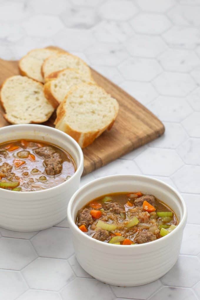 Beef Bulgur Soup - stetted