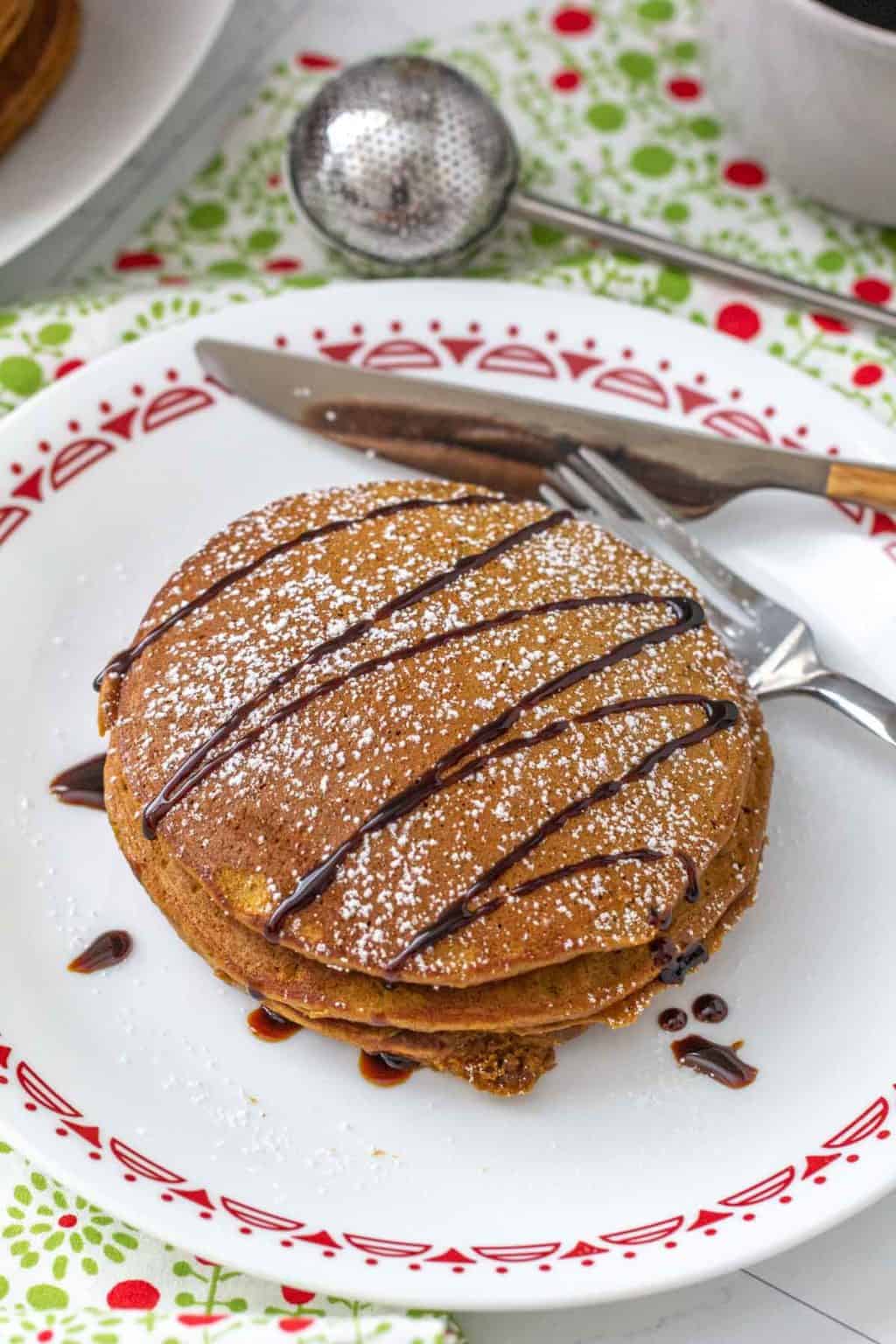 Gingerbread Pancakes - stetted