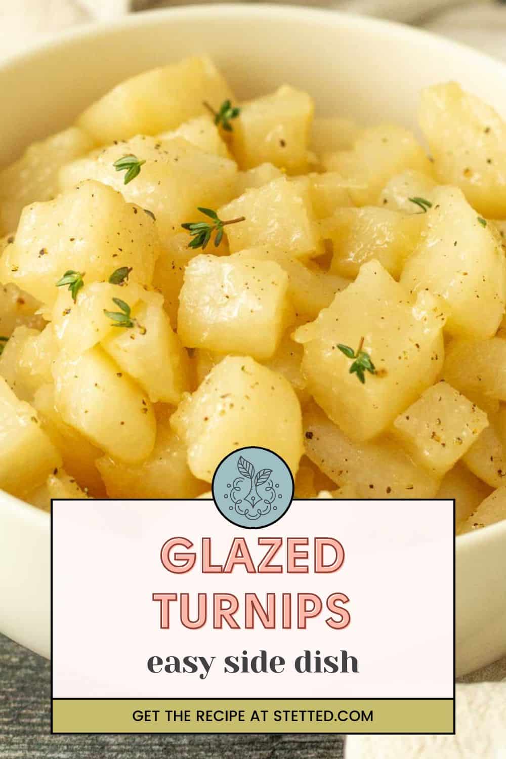 Glazed Turnips - stetted
