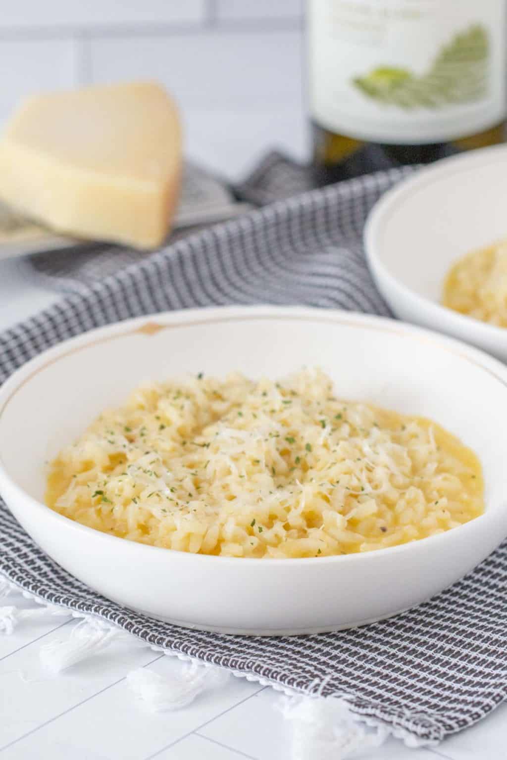 Easy Homemade Parmesan Risotto - stetted