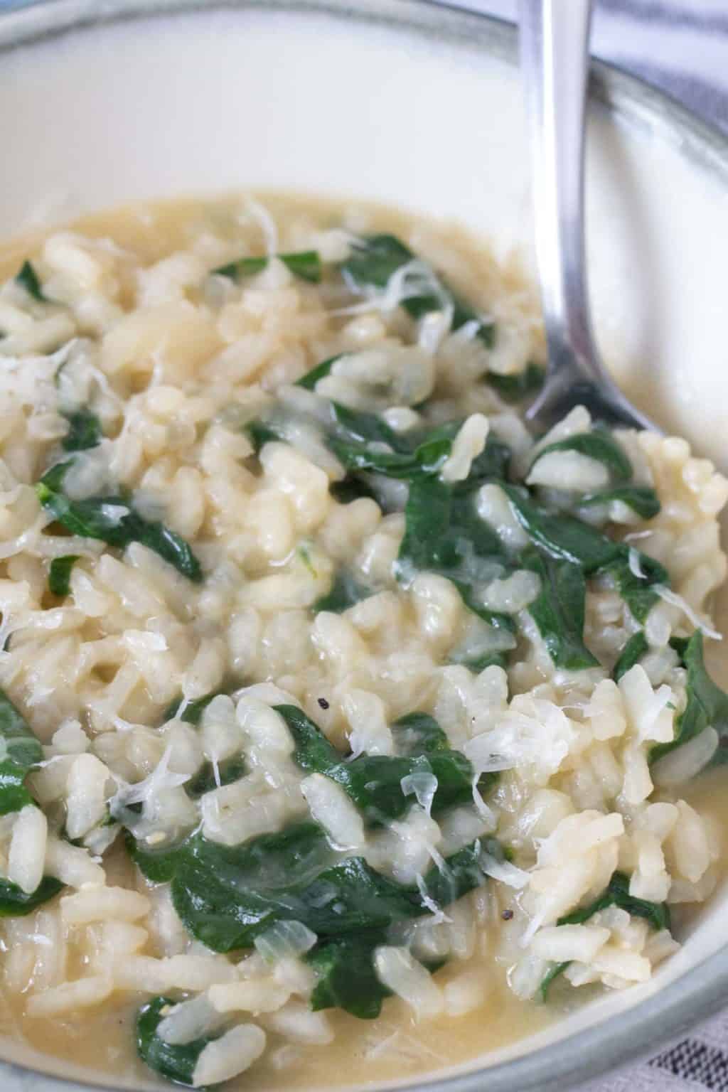 Spinach Risotto - stetted
