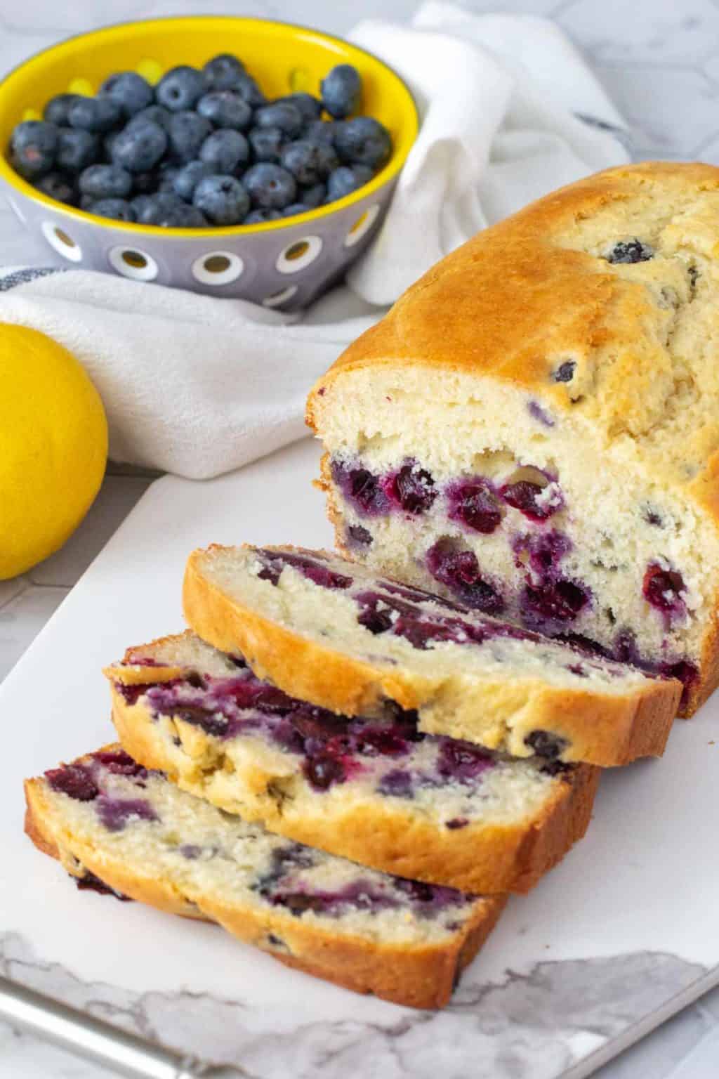 Blueberry Bread - stetted
