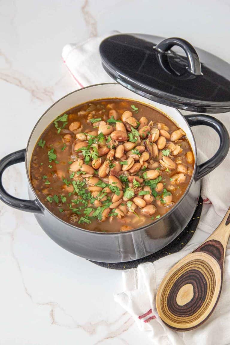 Borracho Beans - stetted