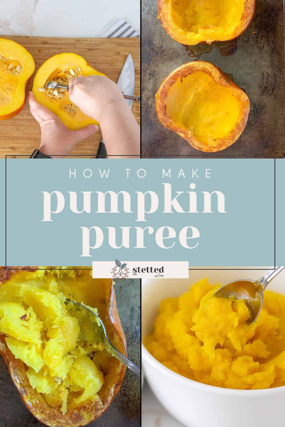 How to Make Pumpkin Puree - stetted