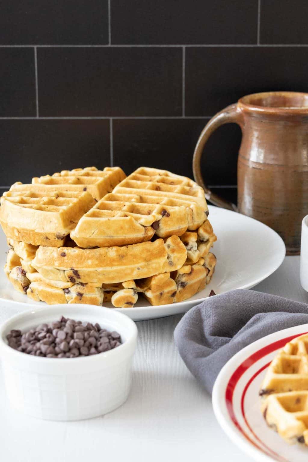 Chocolate Chip Waffles - stetted