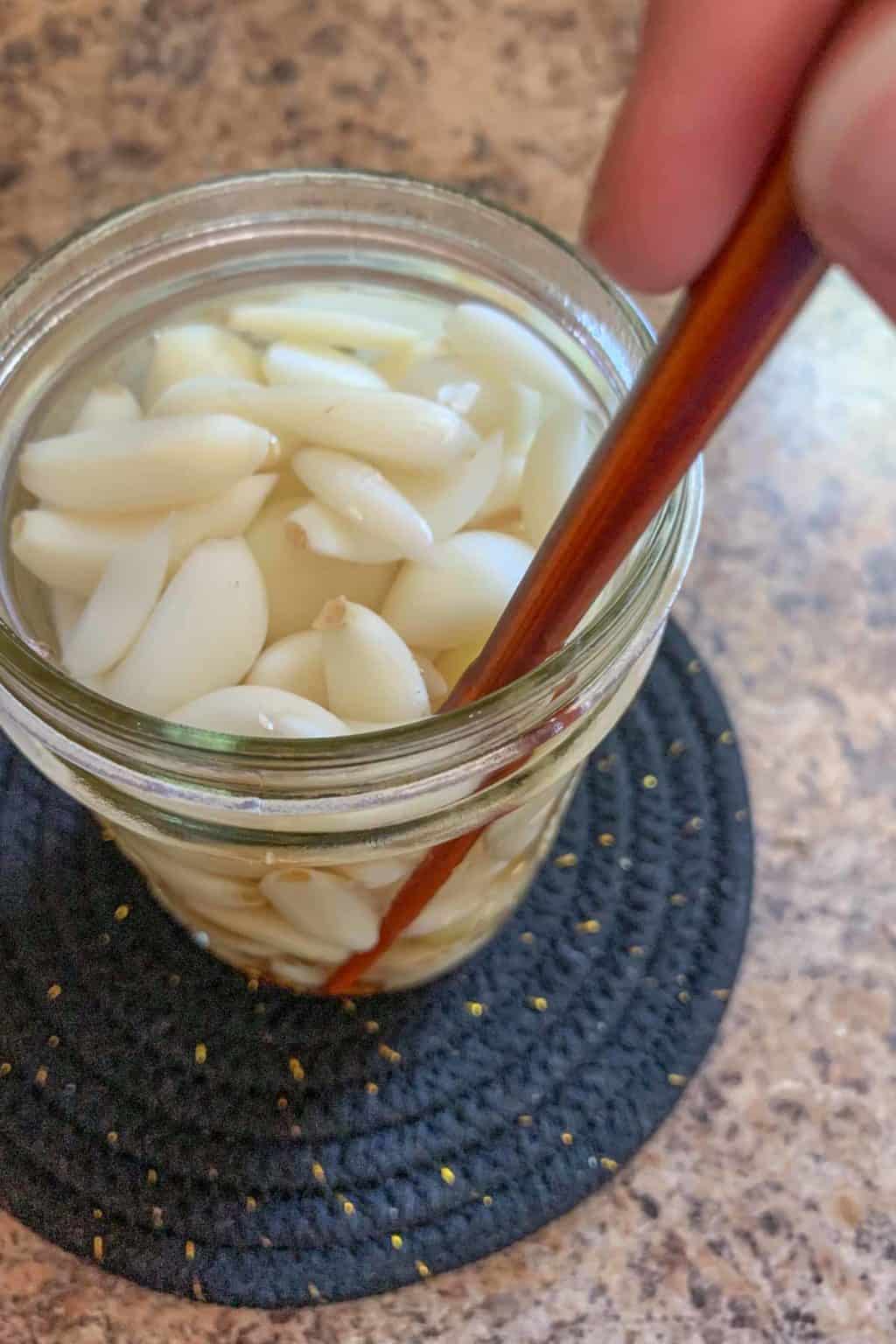 Pickled Garlic - stetted