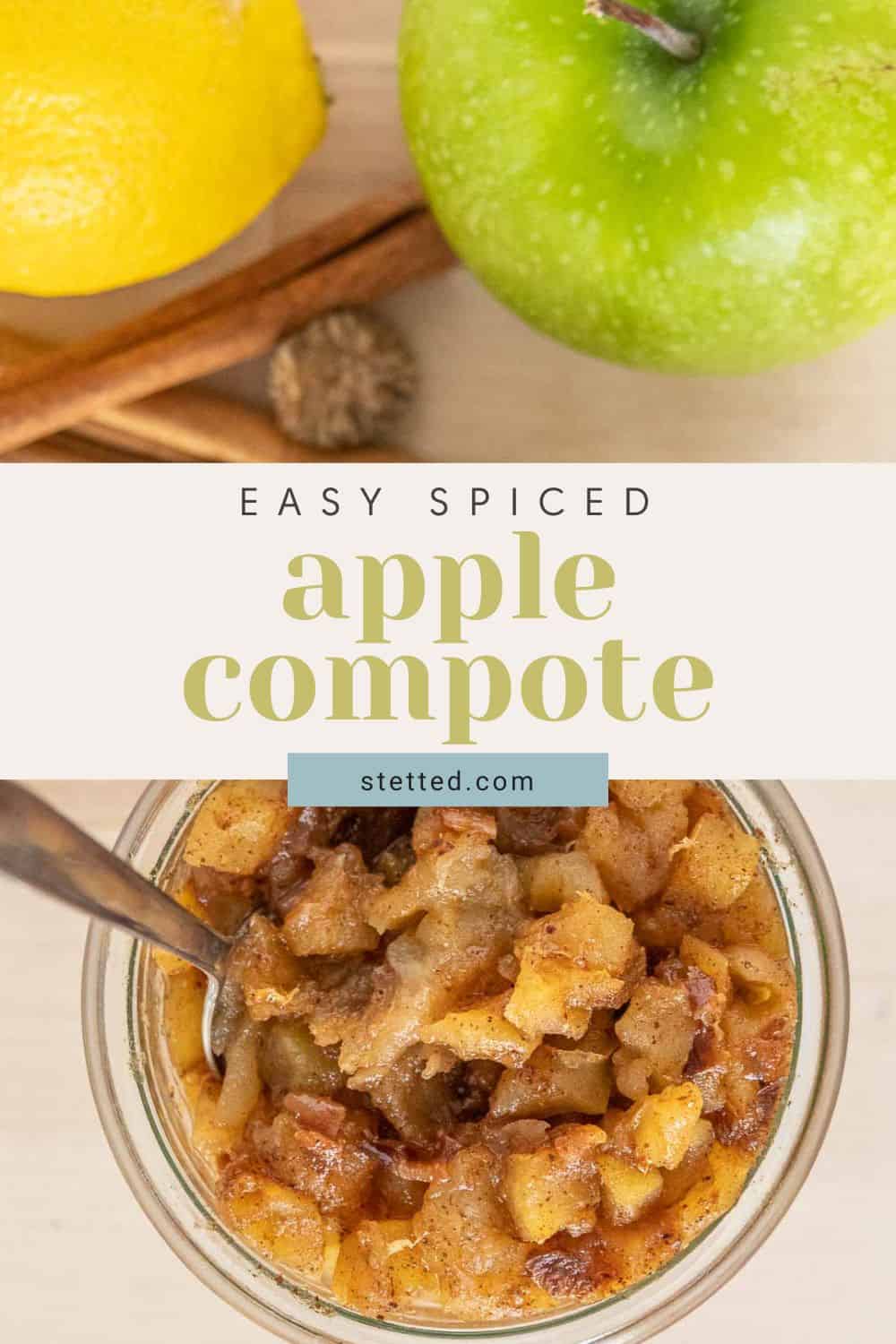 Apple Compote - stetted