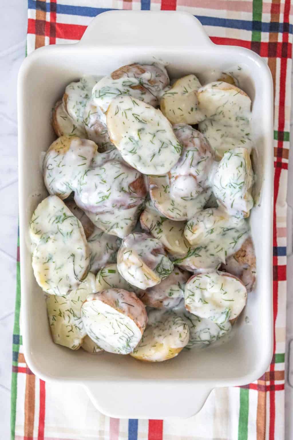 Dill Potatoes - stetted