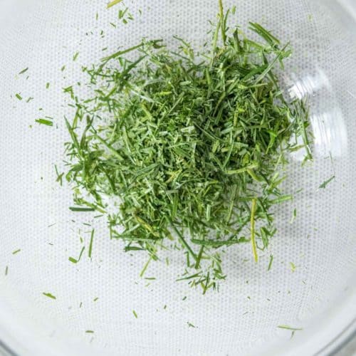 How to Dry Chives - stetted