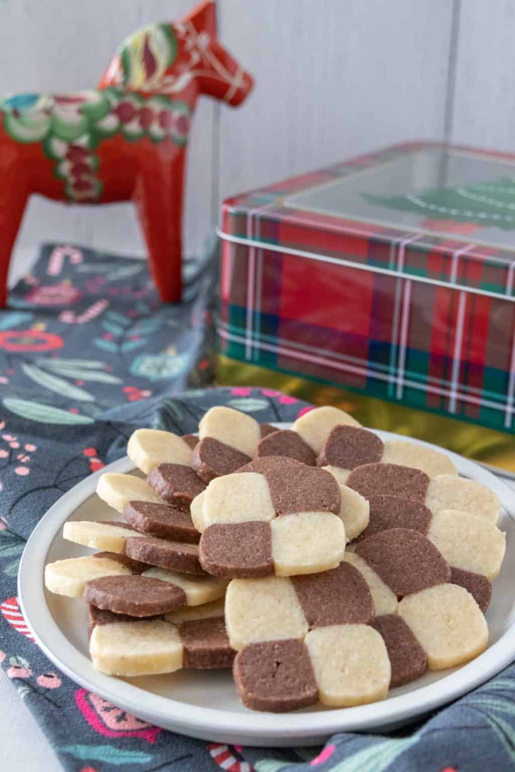 Checkerboard Cookies - stetted