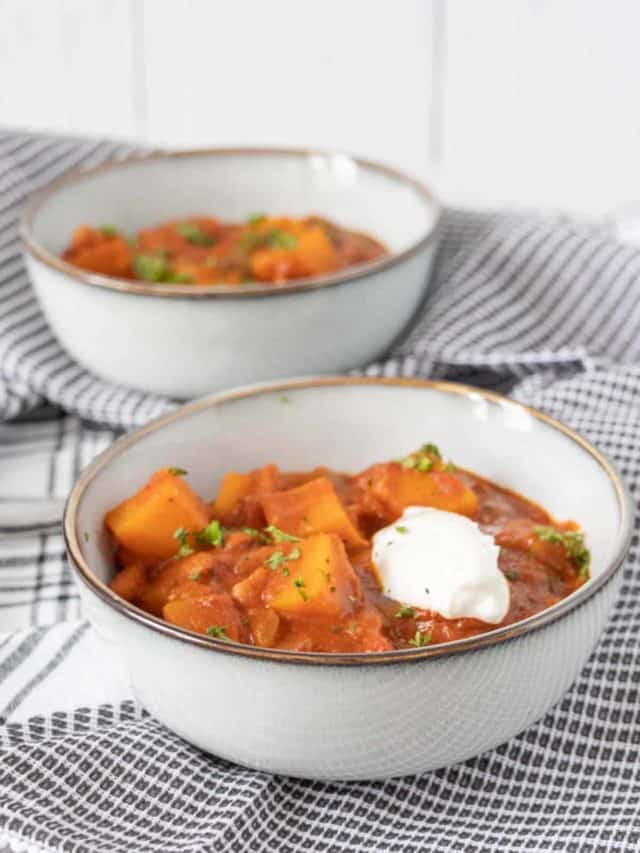 Vegetarian Butternut Squash Chili - stetted
