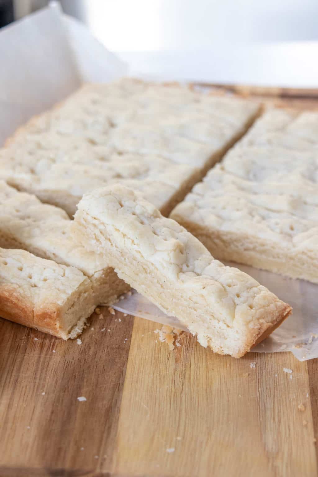 Easy Shortbread Cookies {No Roll, No Chill Method} - stetted