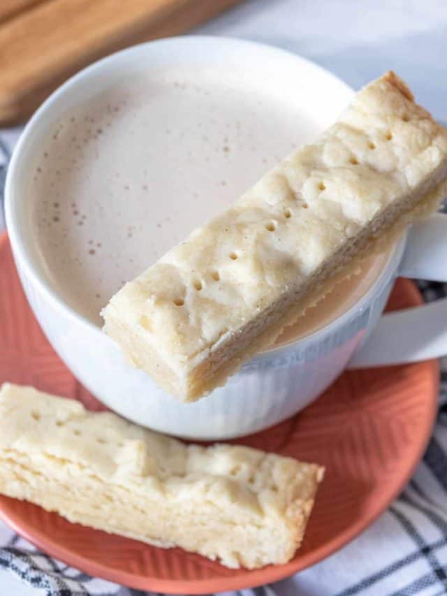 Simple Homemade Shortbread - stetted