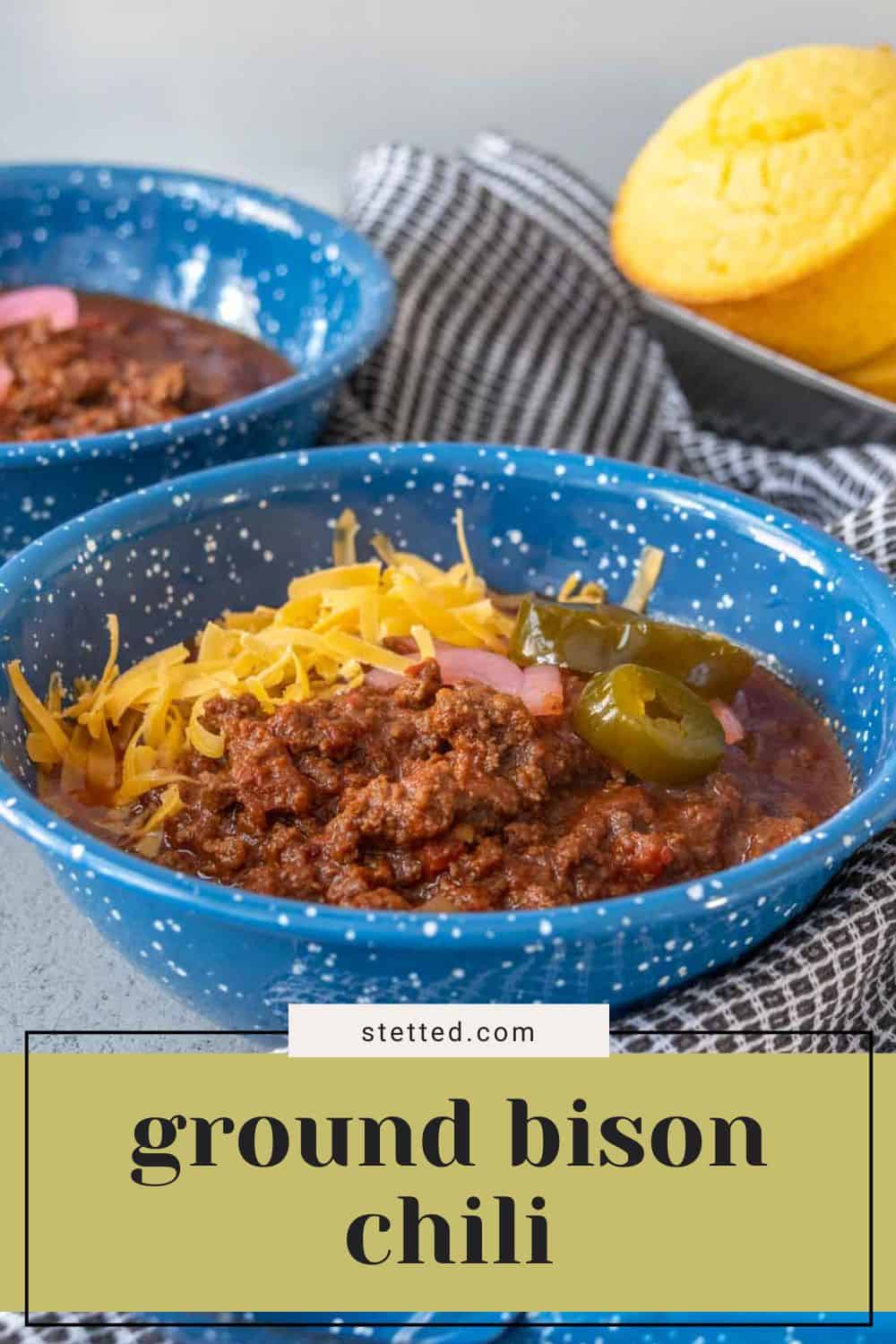 Bison Chili - stetted