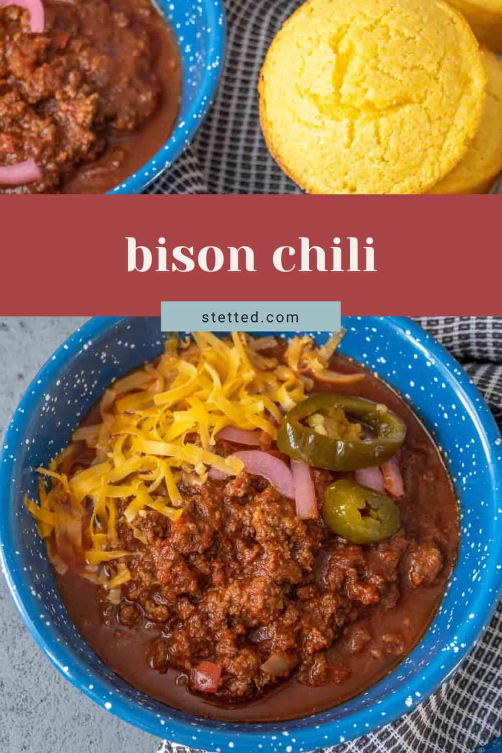 Bison Chili - stetted