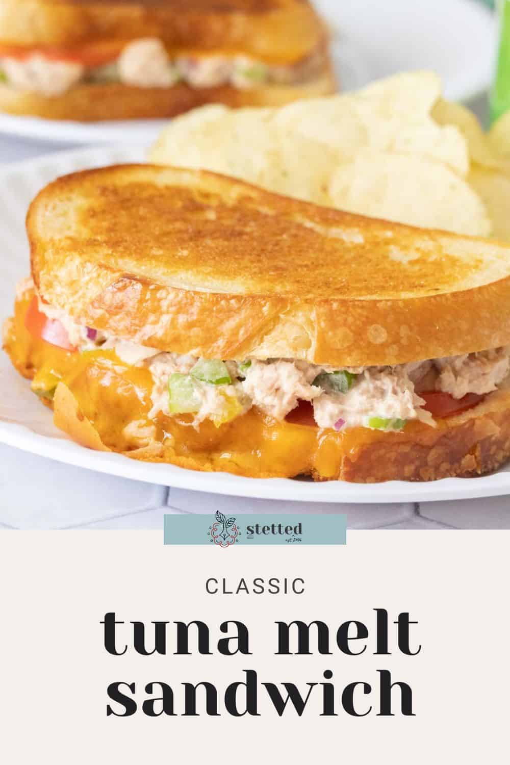 Classic Tuna Melt Sandwich - stetted