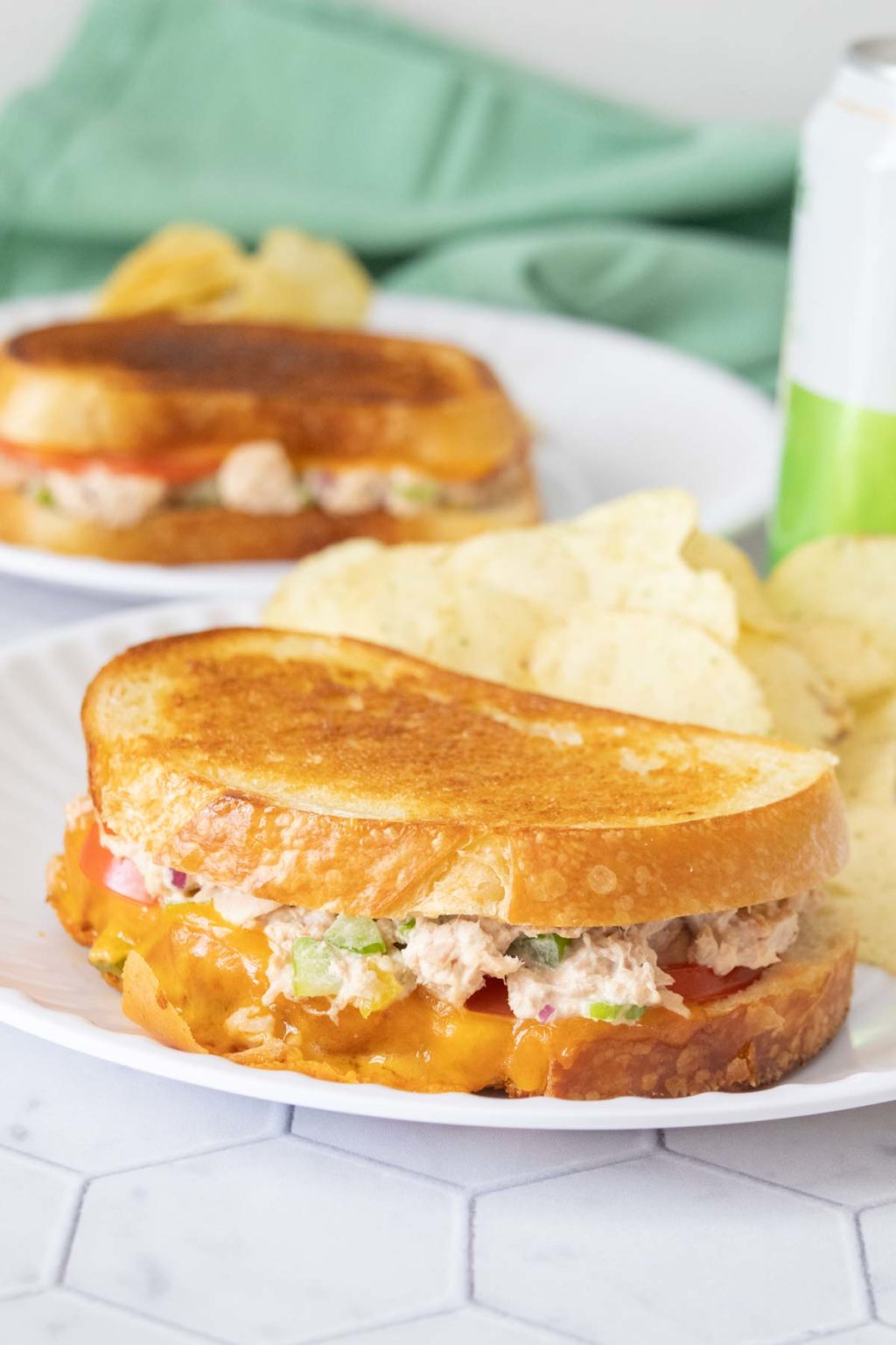 Classic Tuna Melt Sandwich - stetted