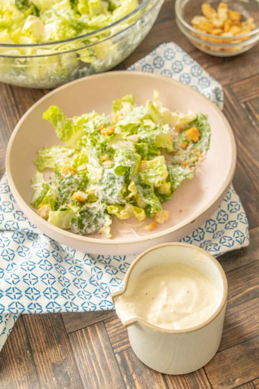 Homemade Caesar Salad Dressing - stetted