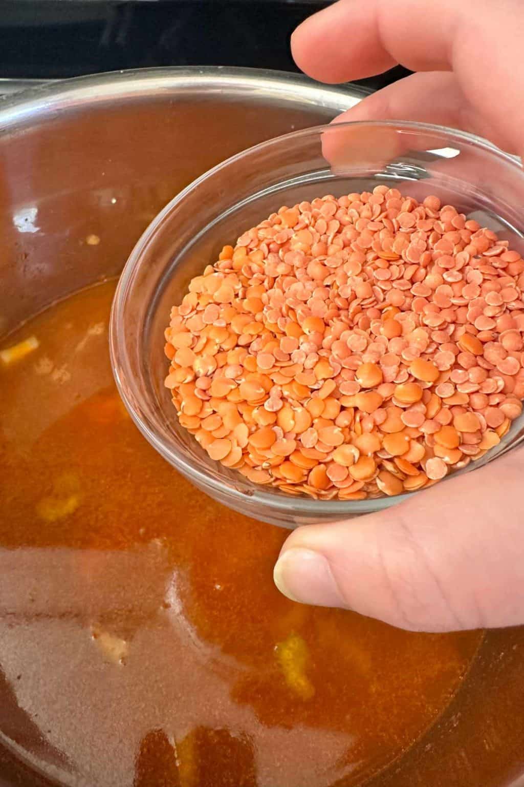 Red Lentil Soup (Vegan) - stetted