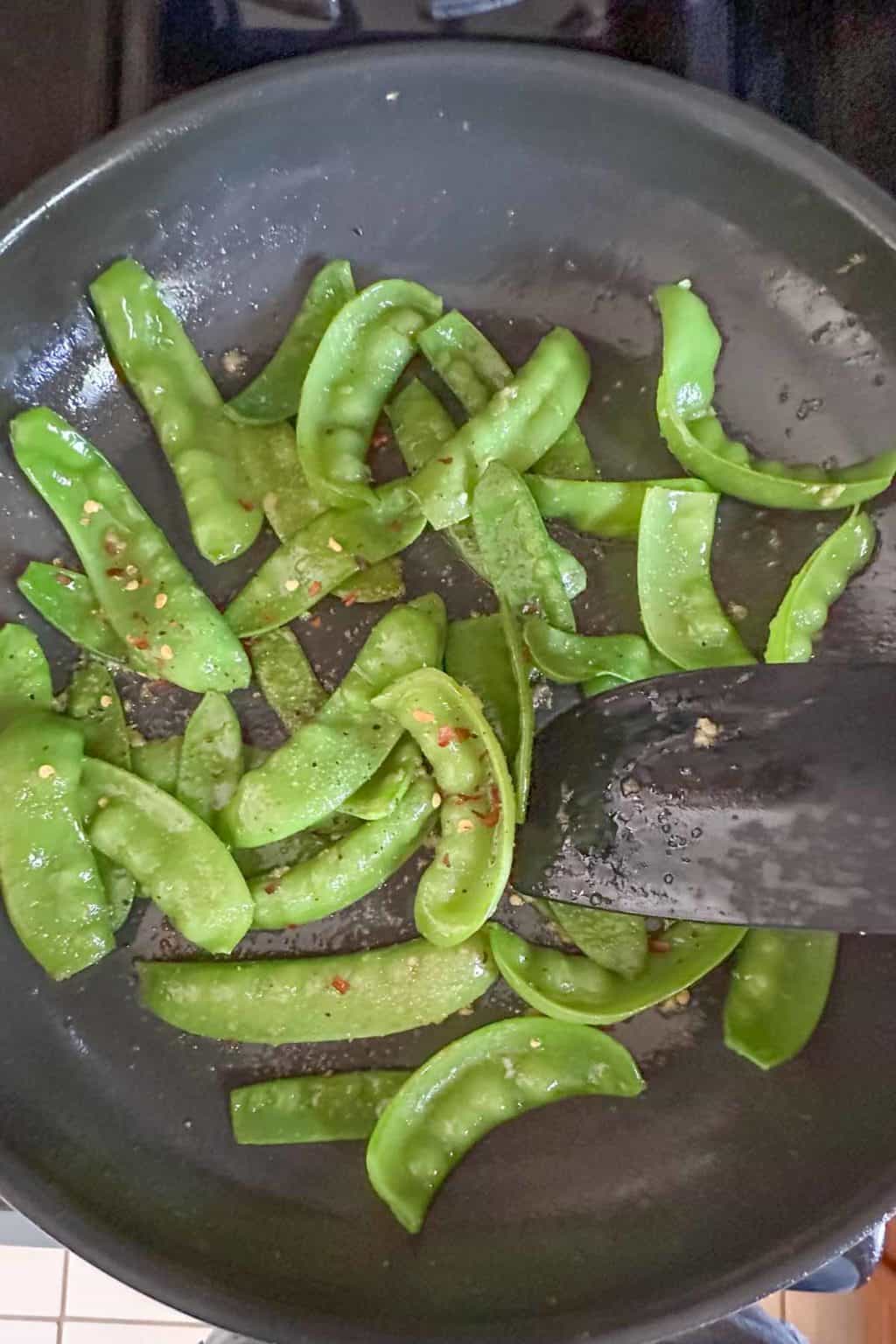 How to Cook Snow Peas - stetted