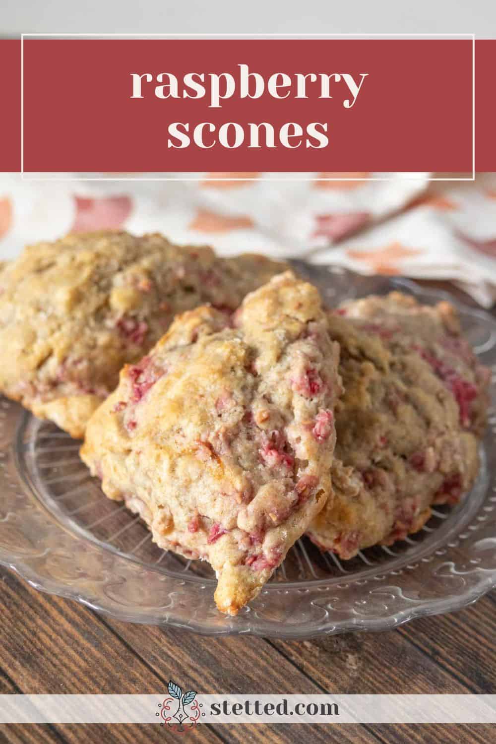 Raspberry Scones