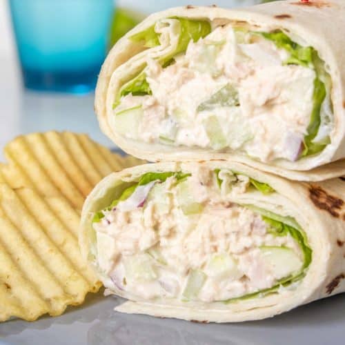 Easy Tuna Wrap - stetted
