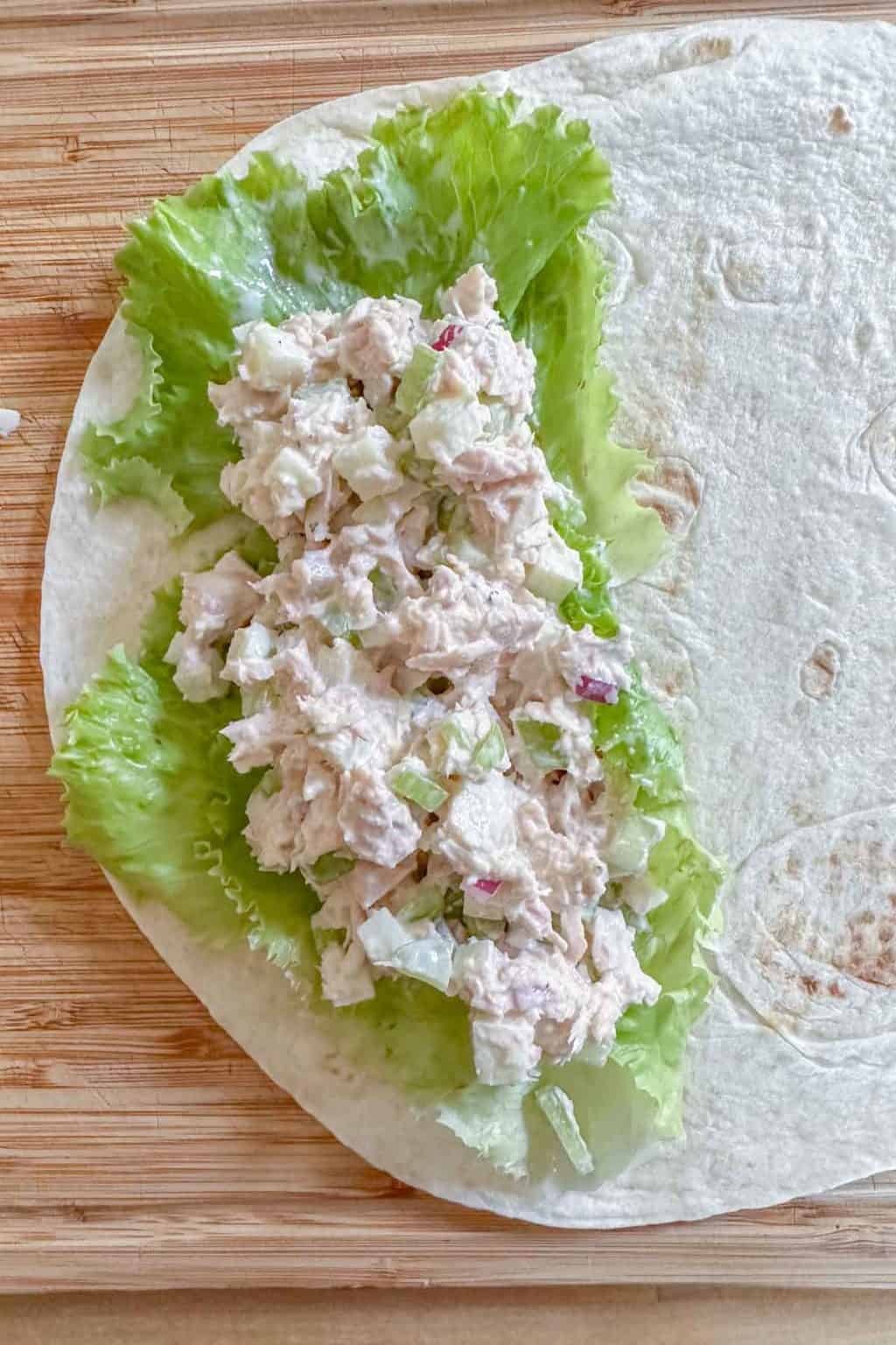 Easy Tuna Wrap - stetted