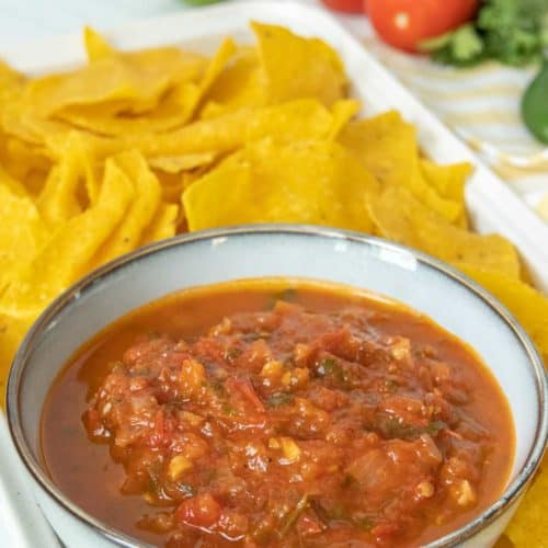 Salsa Roja Recipe - stetted