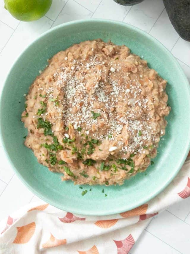 Refried Pinto Beans - stetted