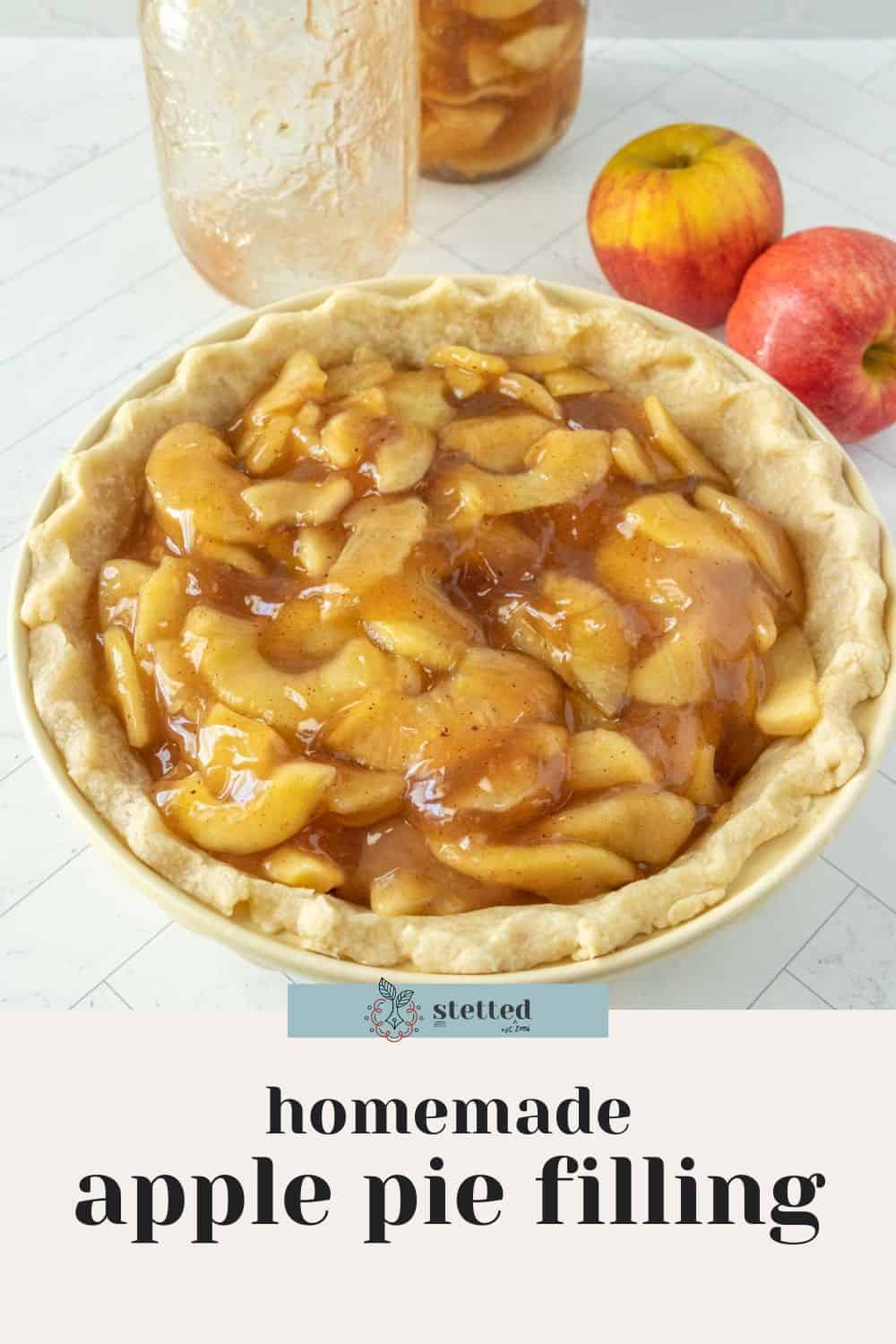 Apple Pie Filling - stetted