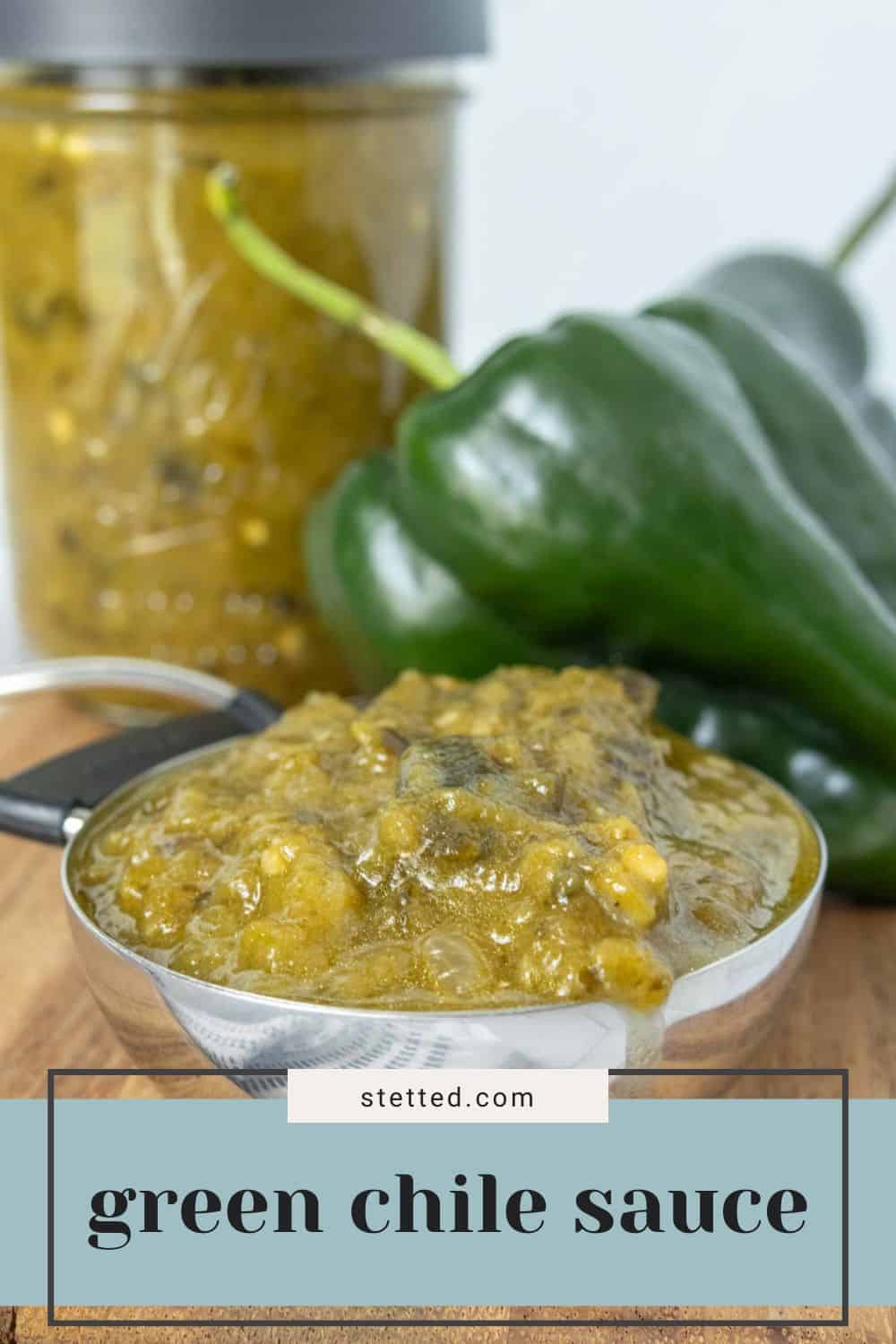 Green Chile Sauce - stetted