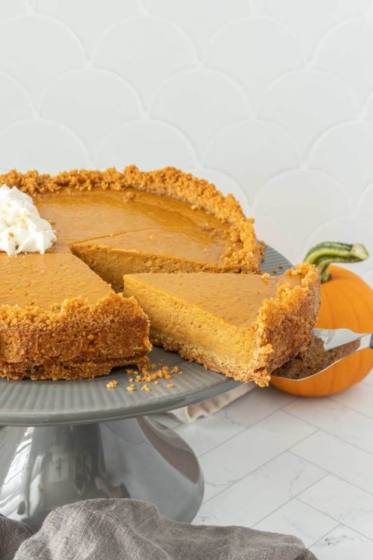 Pumpkin Pie with Graham Cracker Crust - stetted