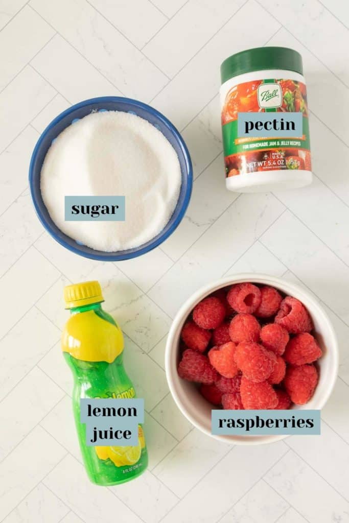 {Small Batch} Raspberry Jam Recipe - stetted