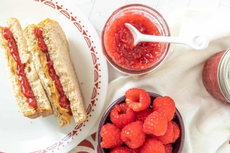 {Small Batch} Raspberry Jam Recipe - stetted