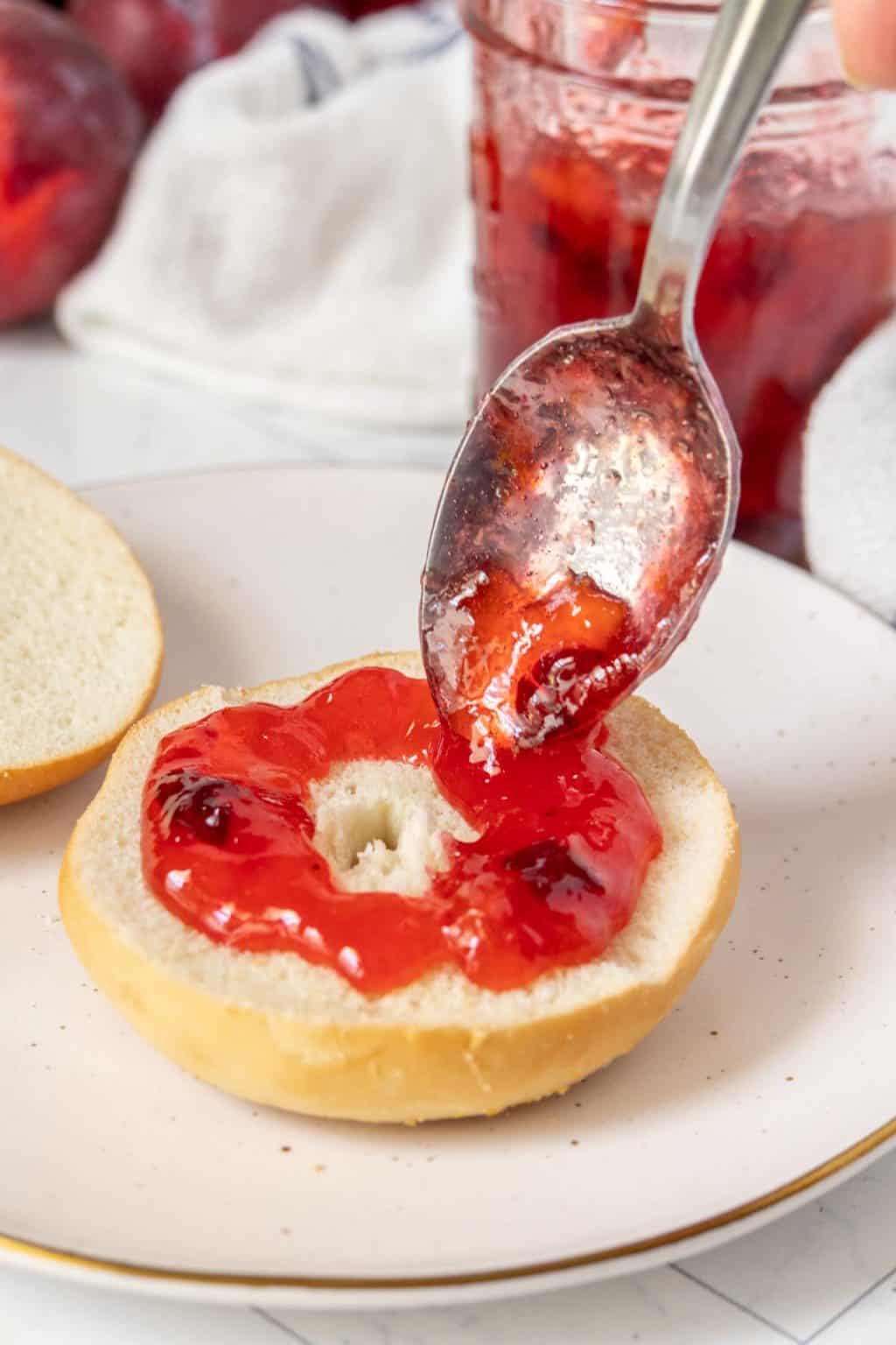 Small Batch Plum Jam - stetted