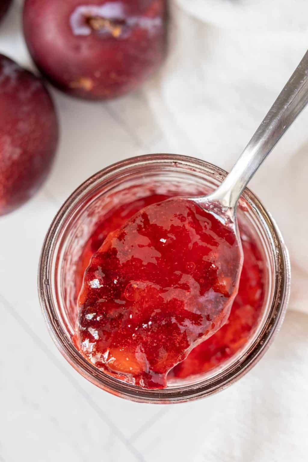 Small Batch Plum Jam - stetted