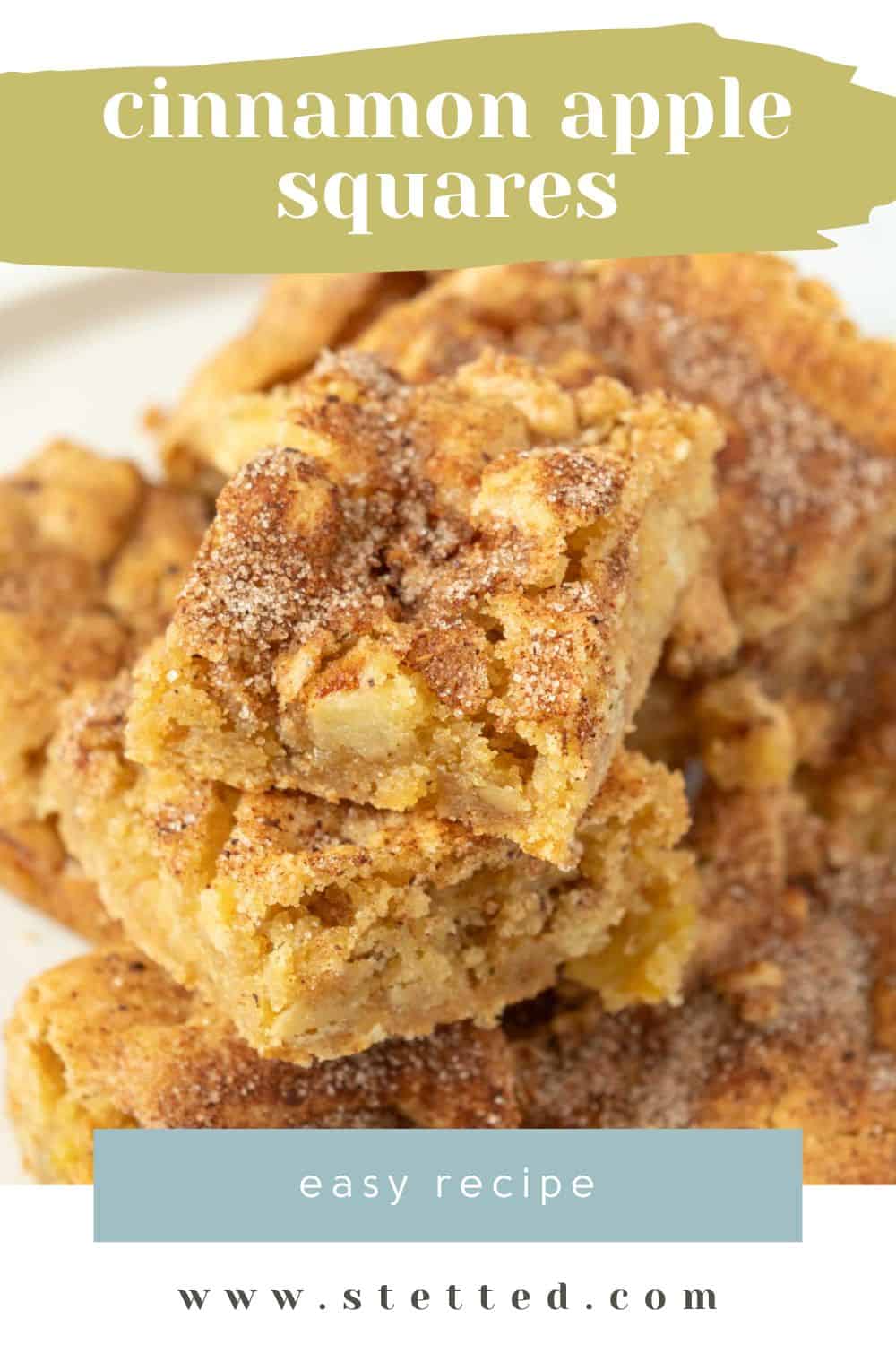 Old Fashioned Apple Squares - stetted