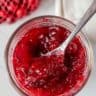 Small Batch Cranberry Jam (3 Ingredients) - stetted