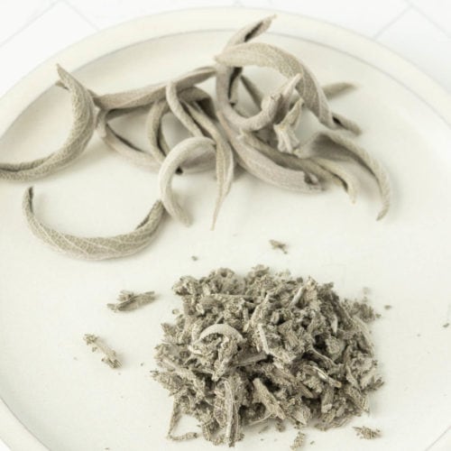 How to Dry Sage - stetted